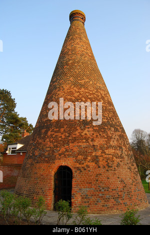 Medieval brick-making kiln, Nettlebed, Oxfordshire, England, United ...