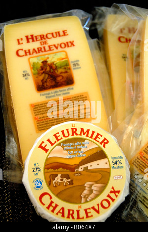 Canada, Quebec, Economuseum, Laiterie Charlevoix cheese production. PR ...