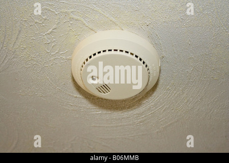 Battery Operated Fire Detector Mounted to the Ceiling Stock Photo - Alamy
