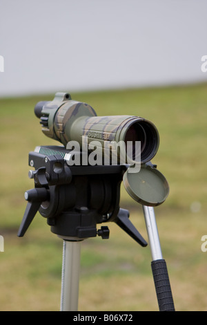 Gun Range Spotting Scope Stock Photo - Alamy