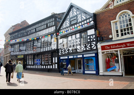 Nantwich market town centre Cheshire England UK GB Stock Photo - Alamy
