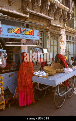 India Gujerat Rann of Kutch Anjar Rabari men in traditional costume ...