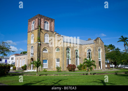 BELIZE. Belize City, St. John's Cathedral, Albert Street Stock Photo ...