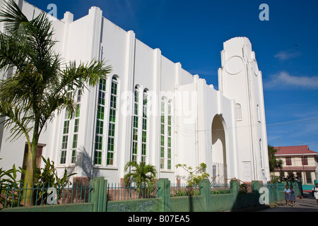 Church, Belize City, Belize, Central America Stock Photo - Alamy