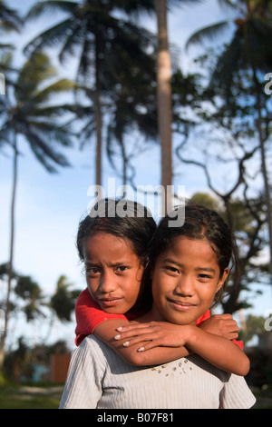 Local Children, Jabor Village, Jaluit Atoll, Marshall Islands Stock ...