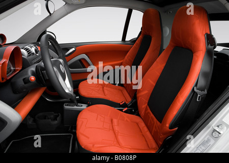 2008 Smart Fortwo Passion in Blue - Dashboard, center console, gear ...