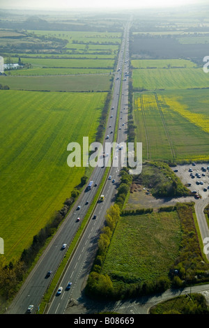 aerial view of A127 Stock Photo - Alamy