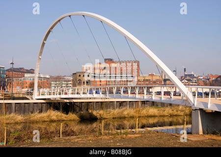 Bridge by Whitehall Waterfront Leeds UK Stock Photo - Alamy