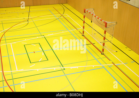 Indoor multiple sports field Stock Photo - Alamy