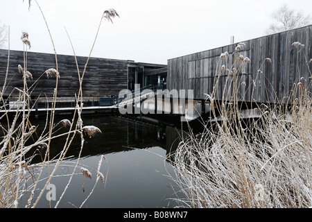 The Lake Federsee Museum in Bad Buchau near Biberach, Wurttemberg Stock ...