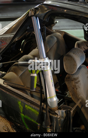 Amkus ram, hydraulic rescue tool, jaws of life, hydraulic ram used at a ...
