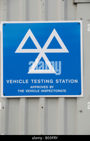 Vehicle Testing Station, MOT, logo, England UK, diesel, M.O.T Stock ...