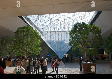 The Louvre Inverted Pyramid in the Carrousel du Louvre in Paris, France ...