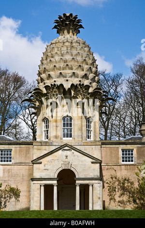 The Pineapple, architecture at a unique folly in Central Scotland Stock ...