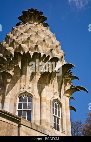 The Pineapple, architecture at a unique folly in Central Scotland Stock ...