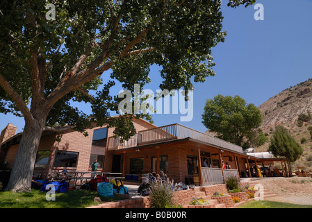 Bar 10 ranch Hotel in the Grand Canyon Arizona USA Stock Photo - Alamy