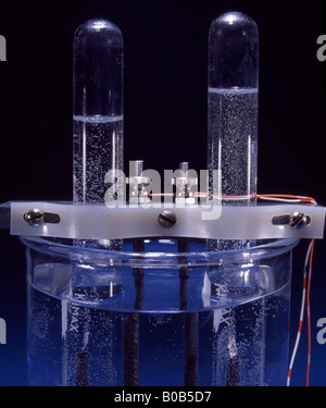 ELECTROLYSIS SEPARATION OF WATER USING DC CURRENT INTO 2 PARTS HYDROGEN ...