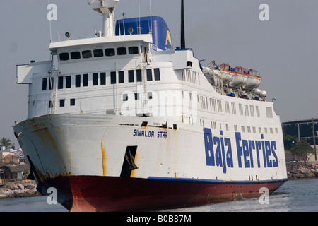 Baja Ferry docked in Mazatlan, Mexico Stock Photo - Alamy