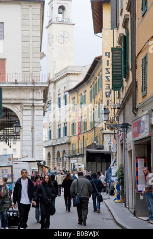 the shopping street of Corso Italia Pisa Italy Stock Photo - Alamy
