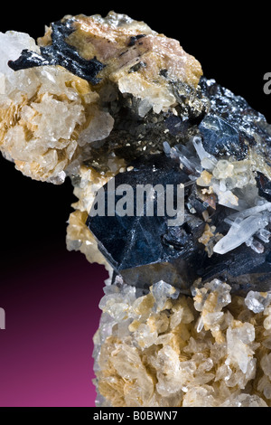Crystals of Cassiterite is a tin oxide mineral, Cornwall, UK Stock ...