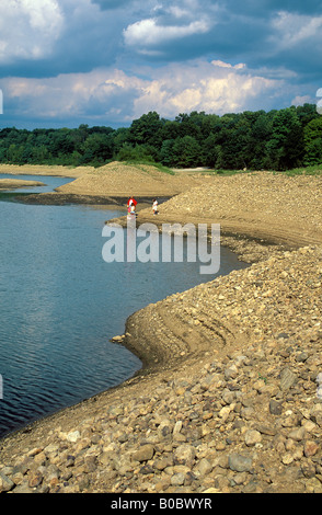 Drought at Oak Ridge Reservoir NJ Stock Photo - Alamy