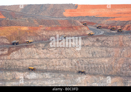 Super Pit open cut gold mine in goldfields Kalgoorlie Boulder Western ...