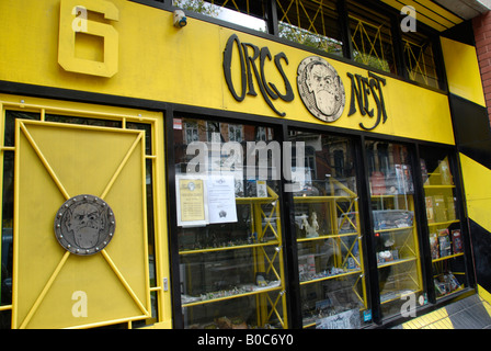 Orc's Nest games shop Stock Photo - Alamy