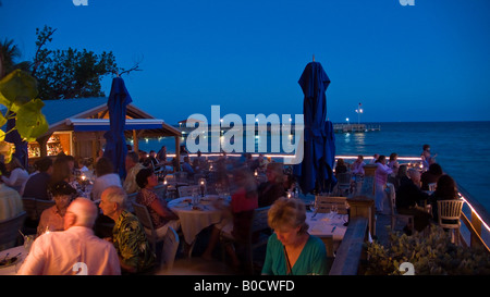 Outdoor photo of Louie's Backyard restaurant in Key West Florida at ...