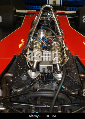 Ford DFV V8 engine in McLaren M23 Formula One Car Stock Photo - Alamy