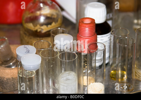 Test tubes with lids in a laboratory Stock Photo - Alamy