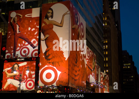 Target department store advertising in Times Square in New York Stock ...