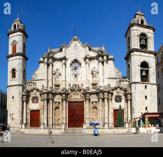 The Cathedral of Havana Stock Photo - Alamy
