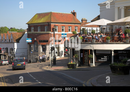bishops stortford town centre high street ,a quaint historic market ...