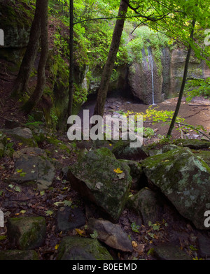 Stephens Falls, Governor Dodge State, Park Wisconsin Stock Photo - Alamy