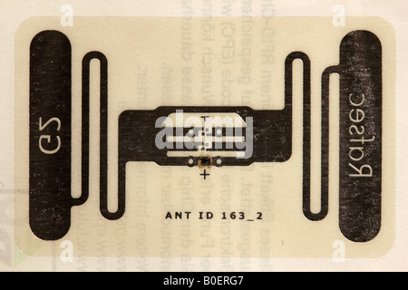 RFID Chip, Radio Frequency Identification Stock Photo - Alamy