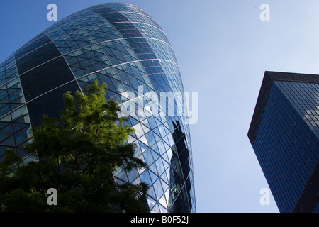 Architectural Detail of The Aviva Building and 30 St Mary Axe, The ...