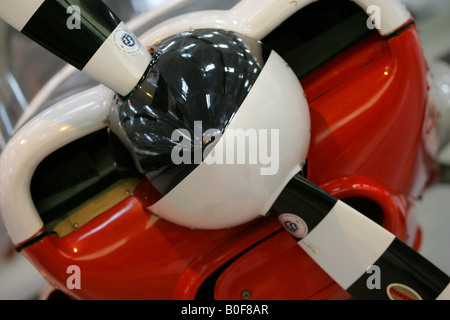 RAF BULLDOG FLYING TRAINING AIRCRAFT IMPERIAL WAR MUSEUM Stock Photo ...