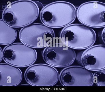 New automobile silencer boxes Stock Photo - Alamy
