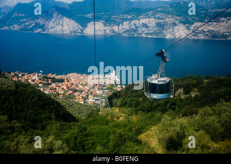 Cable Car Gondola Monte Baldo Lake Garda in Verona Province Veneto ...