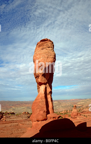 Delicate Arch side view Stock Photo - Alamy