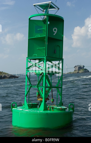 Photo of a navigational bell buoy Stock Photo - Alamy