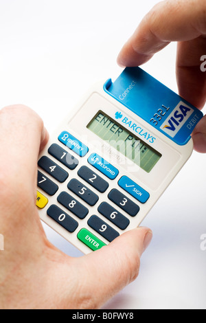 Online banking PINsentry security chip and pin card reader for ...