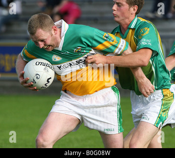 Damien Fitzhenry playing GAA Football for his local team Duffry Rovers ...