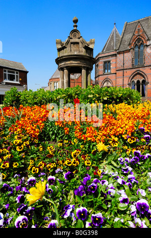 Hightown roundabout in Sandbach Stock Photo - Alamy