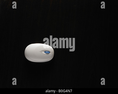 A high-angle shot of a PC and peripheral device with cooling in neon ...