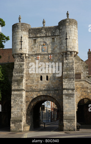Bootham Bar, York City wall Stock Photo - Alamy