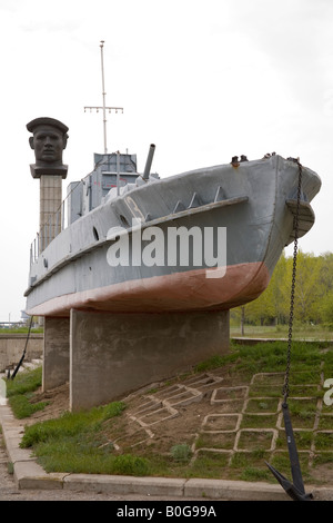 Gunboat of Volga Naval Flotilla used during the Battle of Stalingrad ...