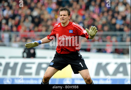 Goalkeeper Timo Rost, Hamburger SV football club Stock Photo - Alamy