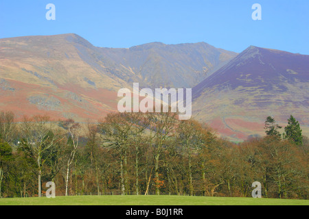 A66 penrith to keswick roadside view Stock Photo - Alamy