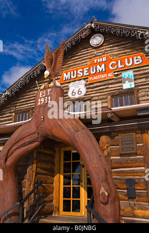 The Museum Club Historic Route 66 Flagstaff Arizona USA Stock Photo - Alamy